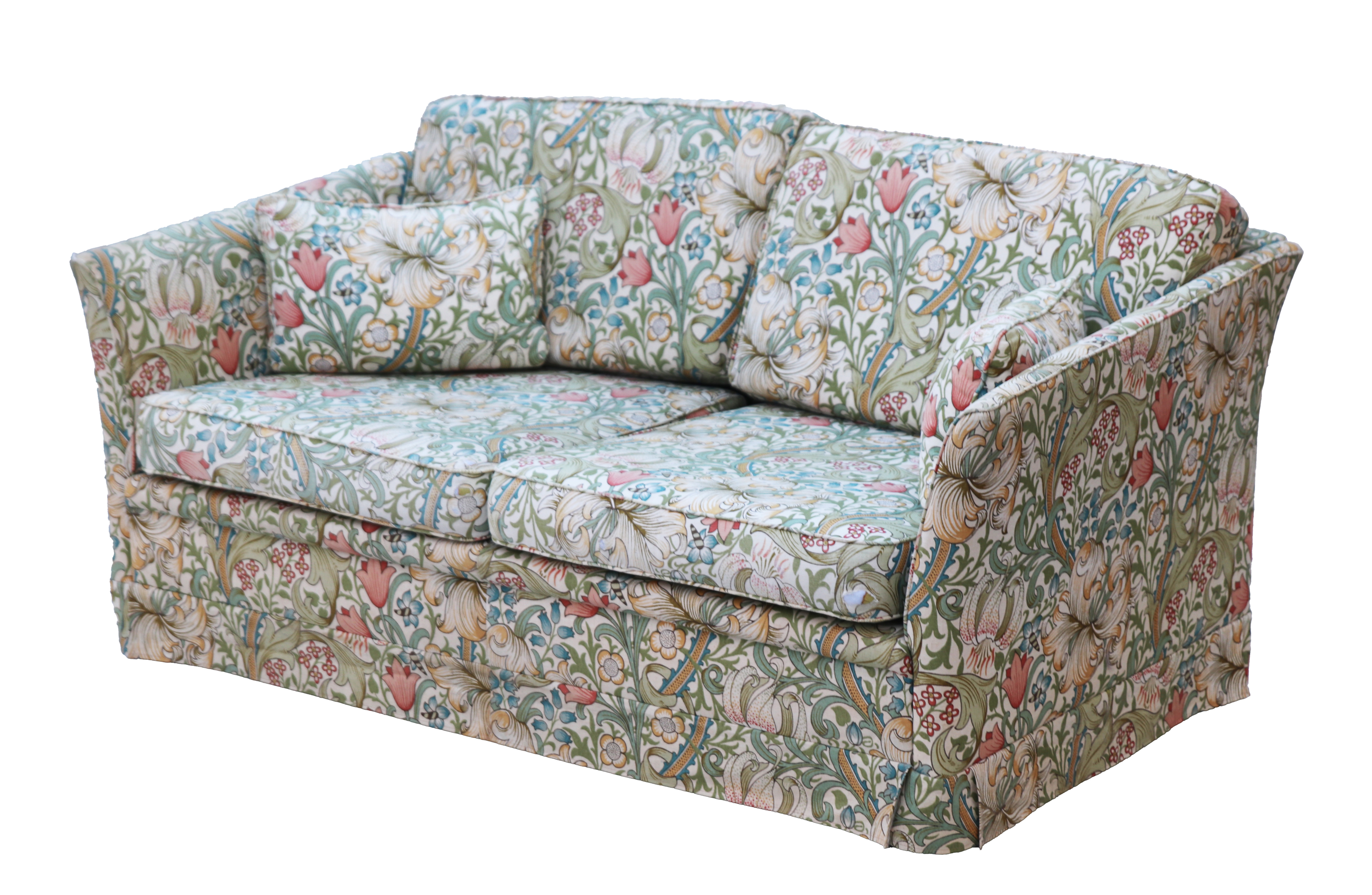 Soffa, klädd i "Golden Lily", William Morris | Auktion