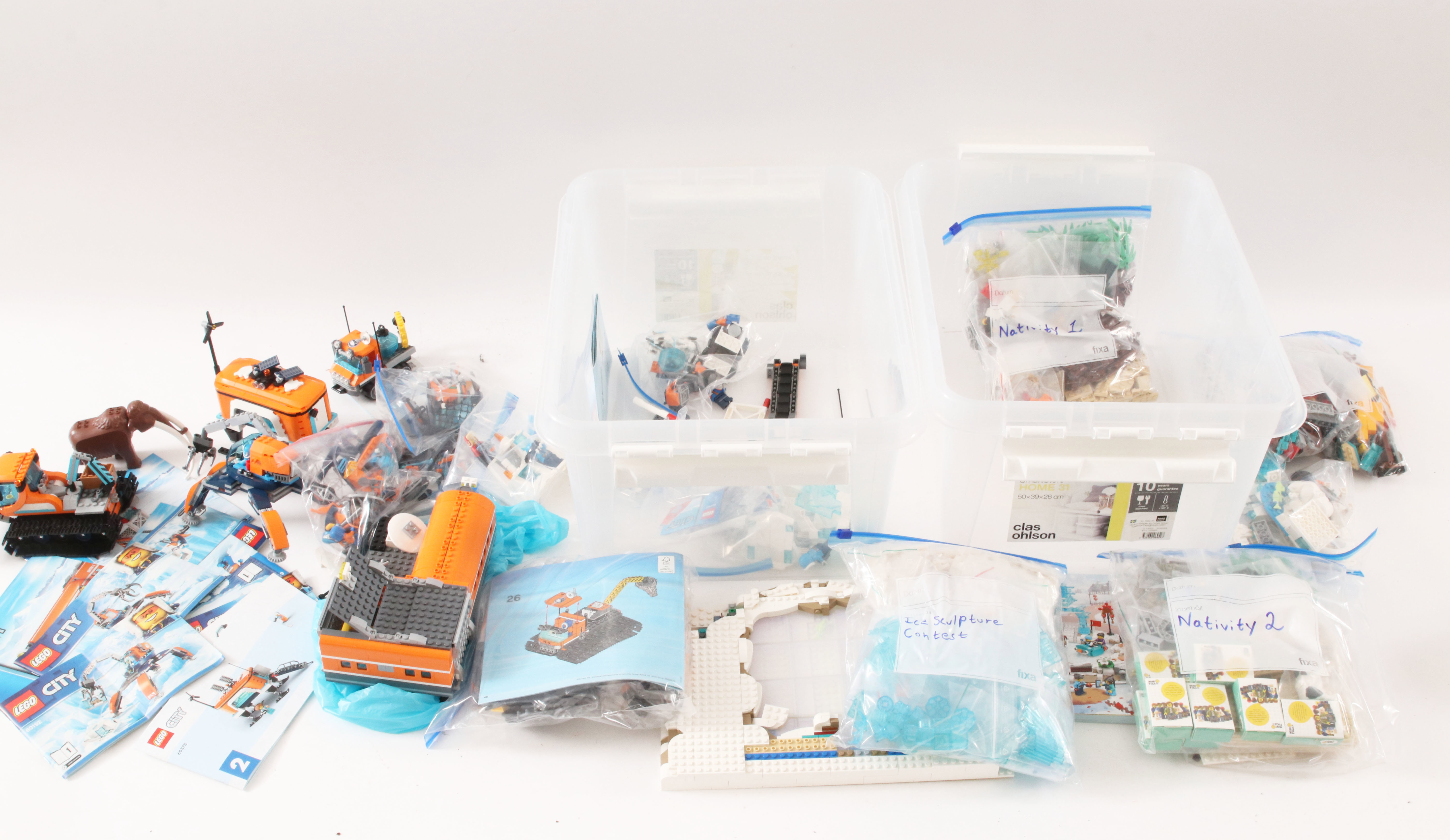 Parti LEGO, bl.a. City | Auktion