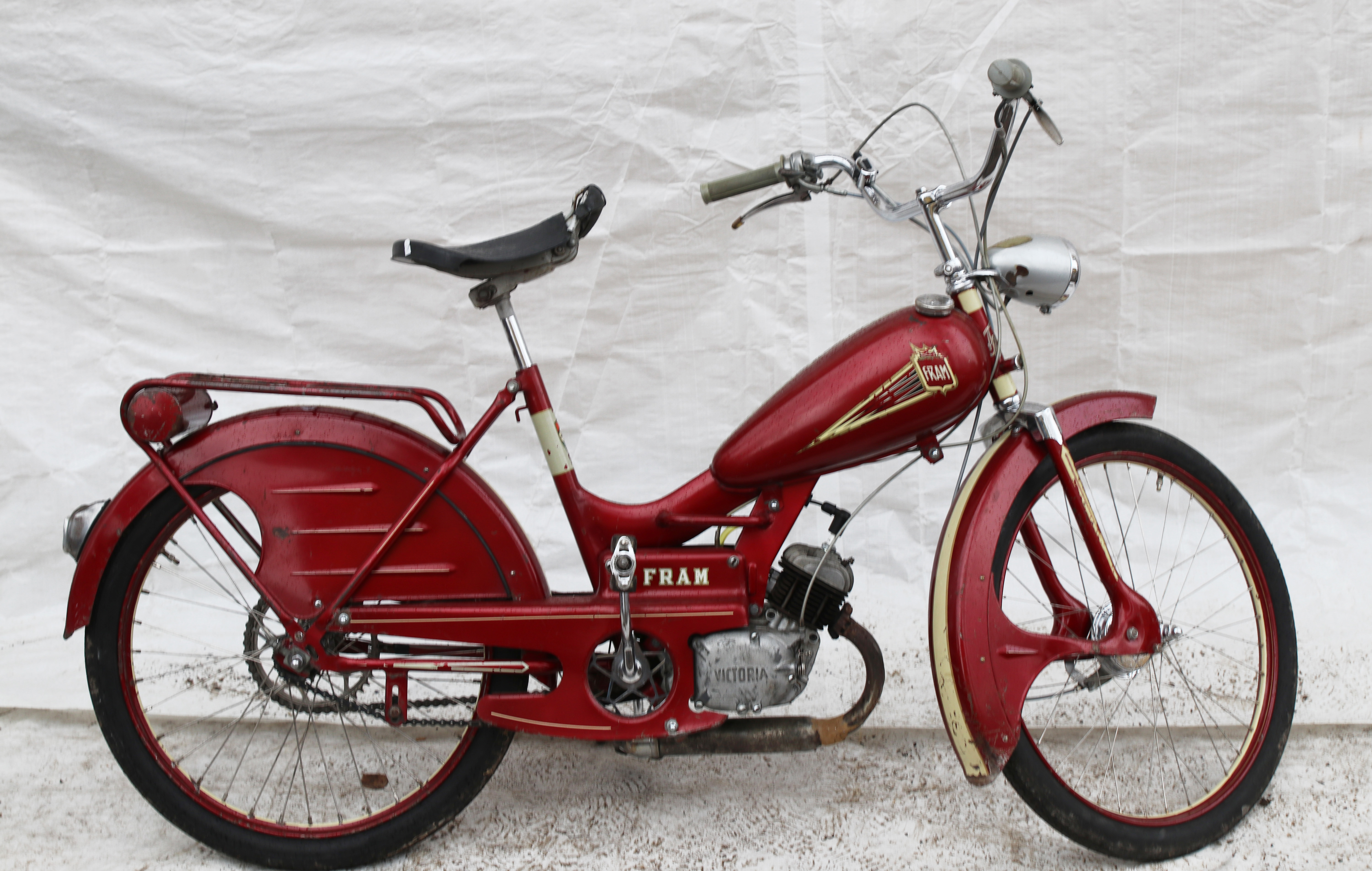 Moped, Fram, 1950/60-tal | Auktion