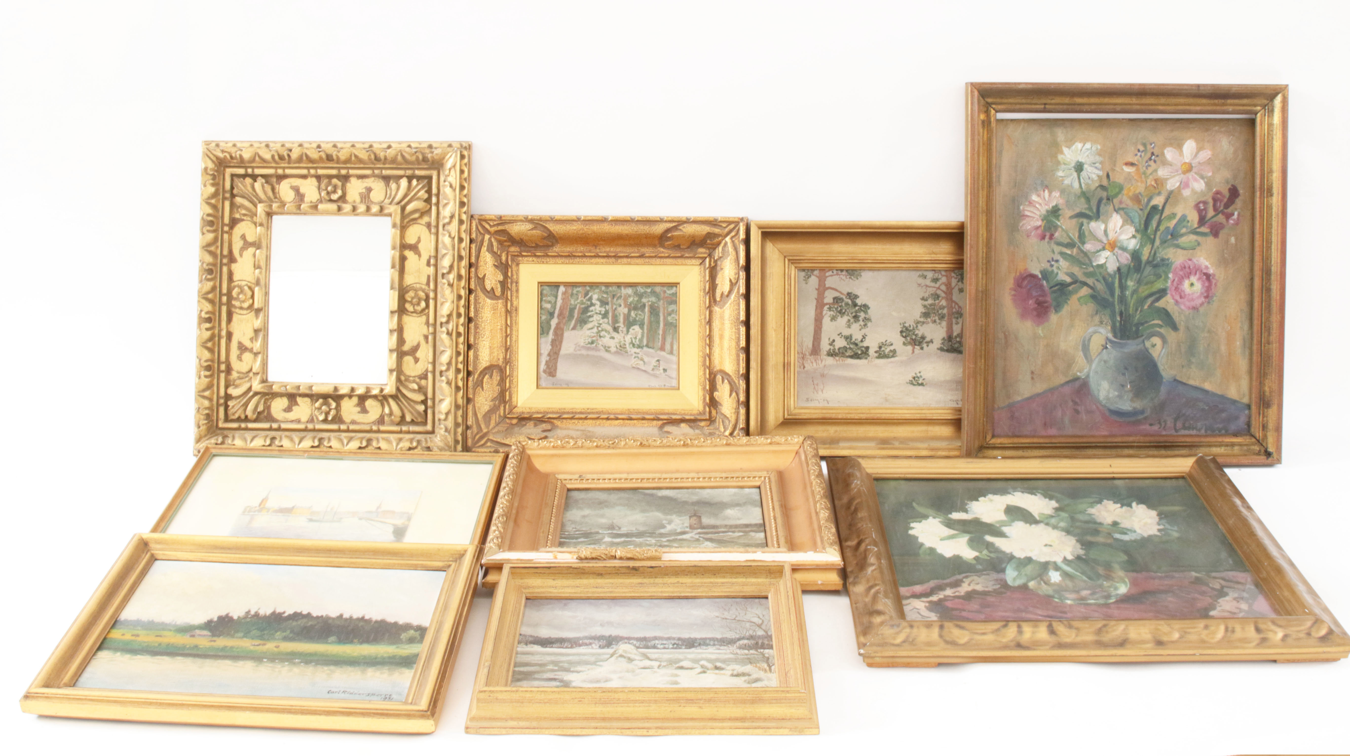 Parti 9 delar, mestadels 1900-talets första hälft | Auktion