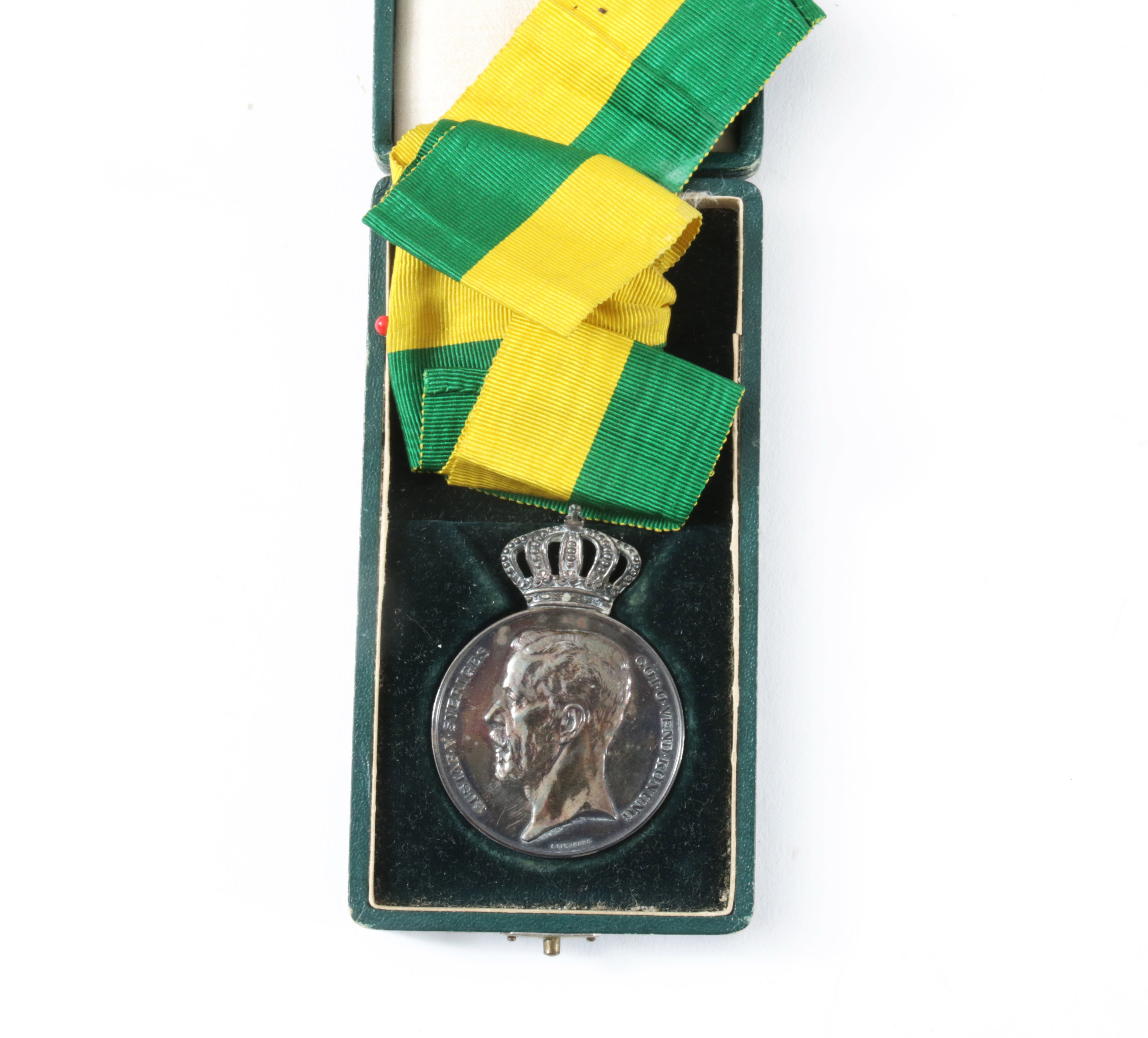 Medalj i silver, Kungliga Patriotiska Sällskapet | Auktion