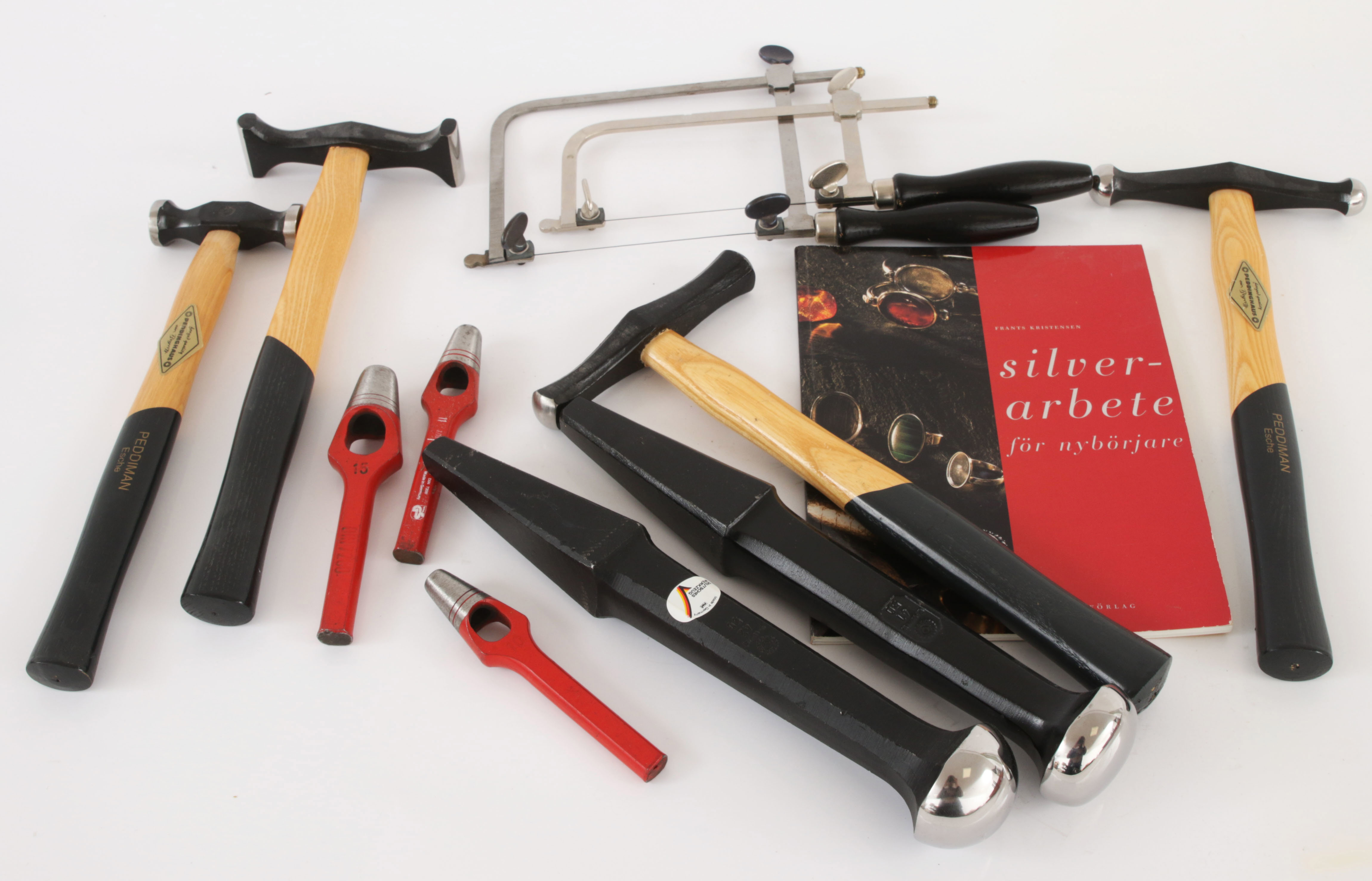 Parti redskap för silversmide | Auktion