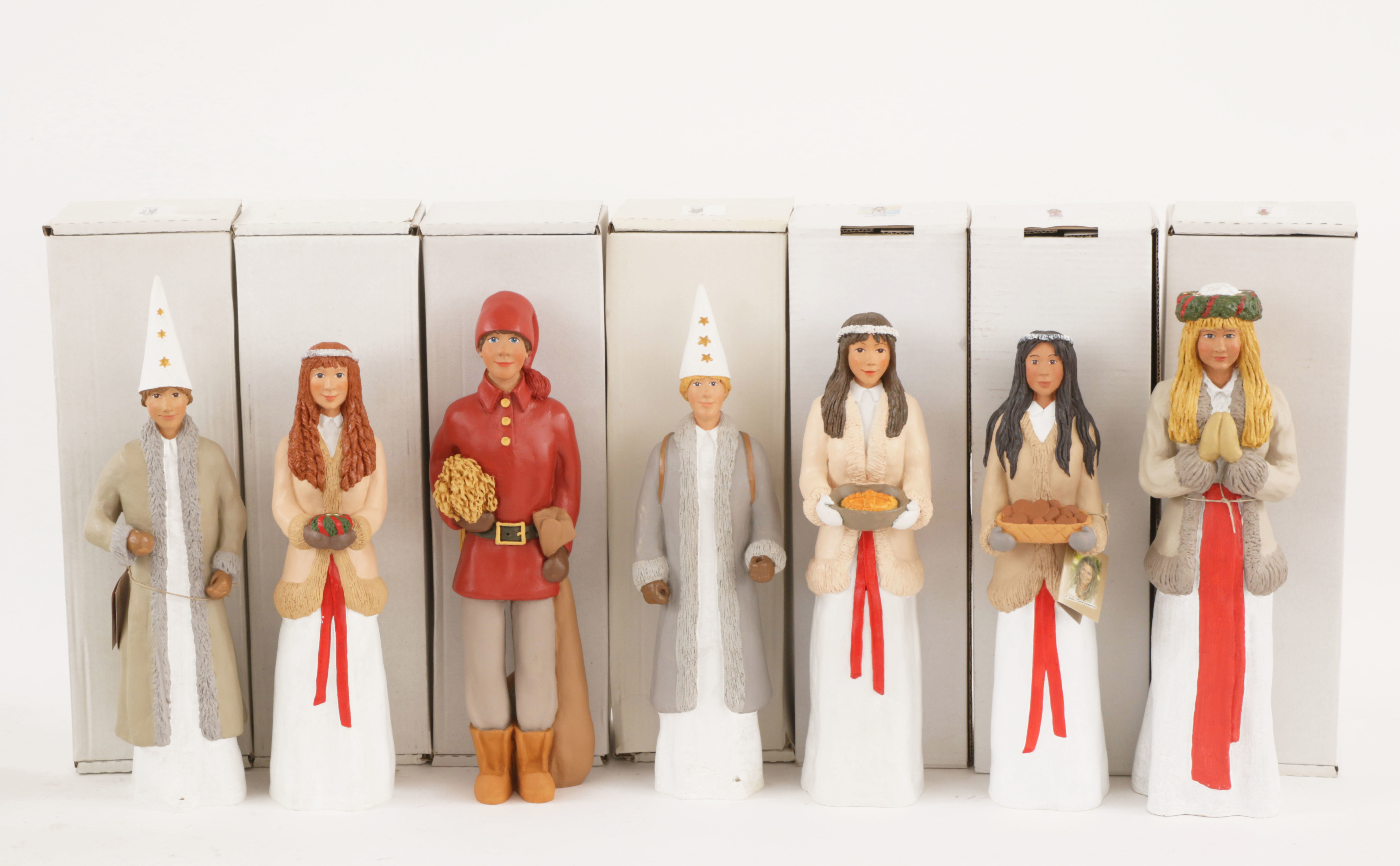 Figurer 7st, Erkers Marie Persson | Auktion