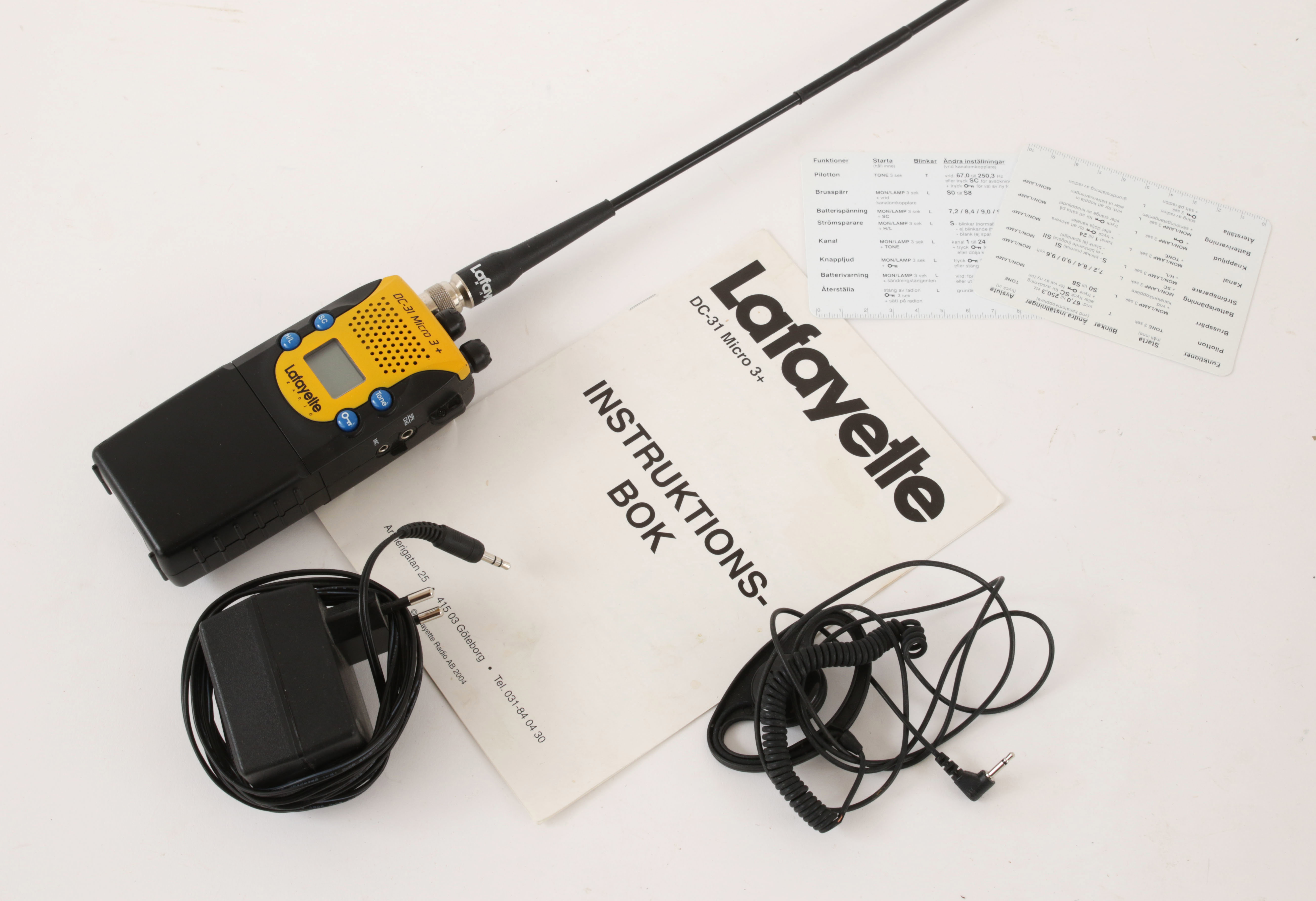 Jaktradio, Lafayette, DC-31 Micro 3+ | Auktion