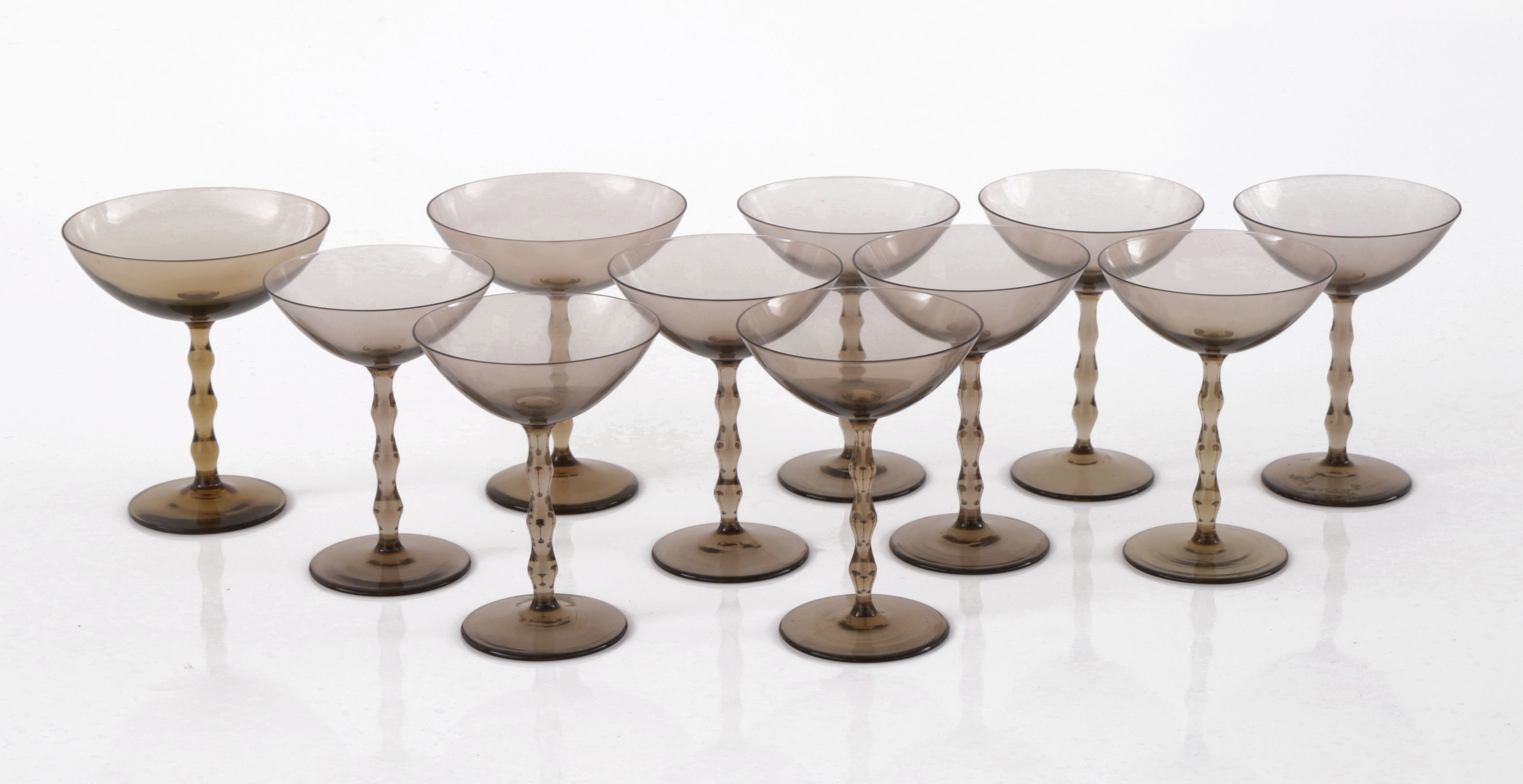 Cocktailglas 9+2, "Stork", Simon Gate | Auktion