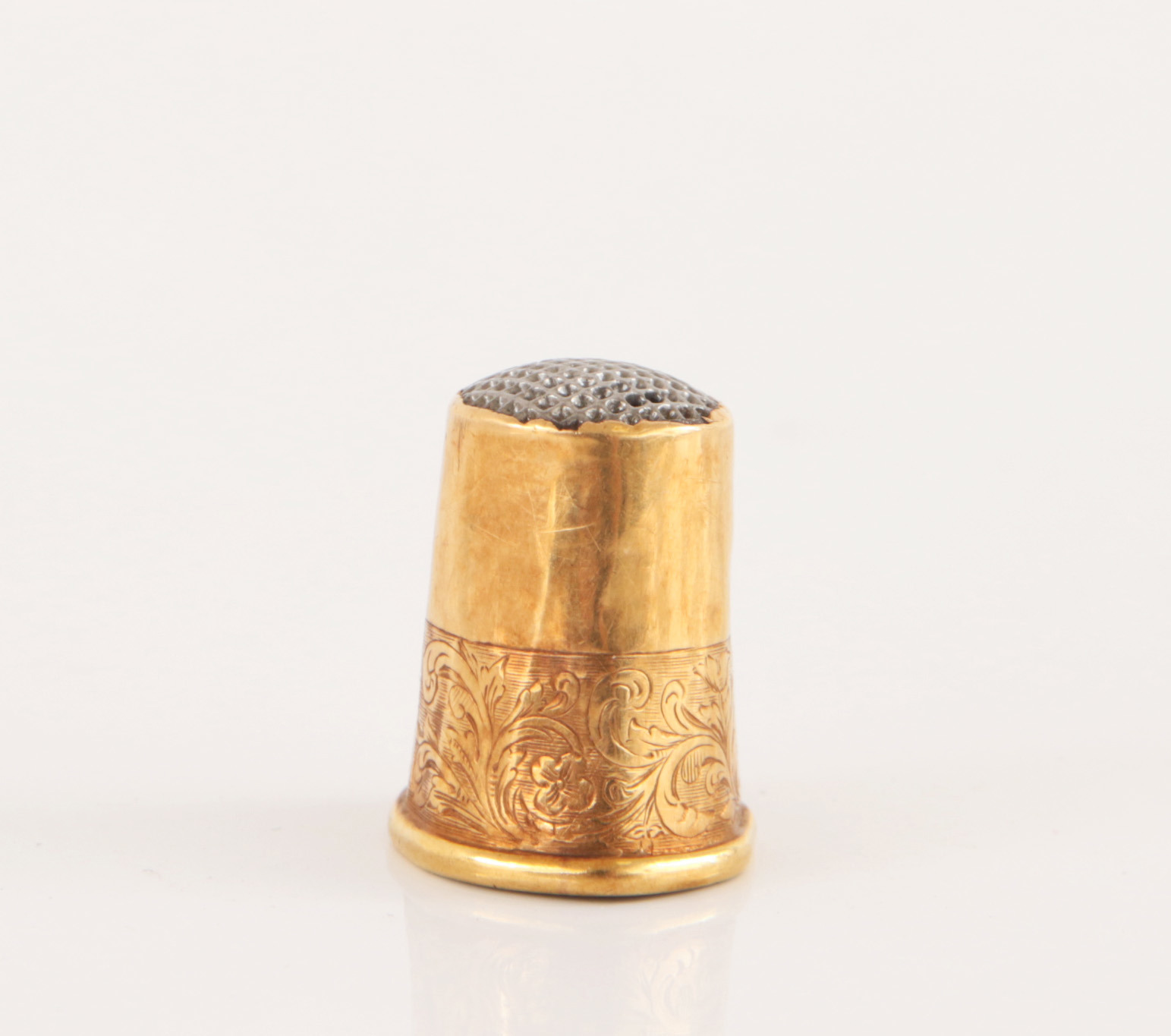 Fingerborg i 18k, 1849 | Auktion